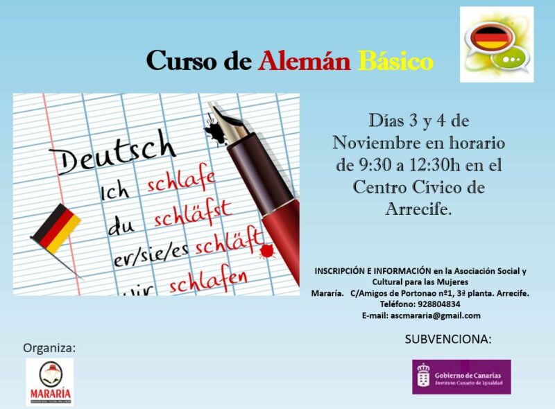 TALLER DE ALEMÁN BÁSICO - Asociación Mararía
